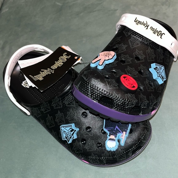 CROCS | Shoes | Crocs Jujutsu Kaisen Anime Classic Clog Sandals Black ...